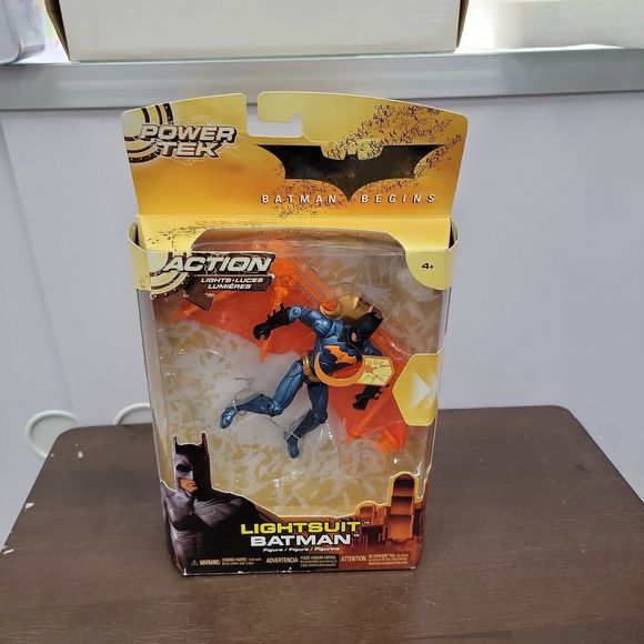 Mattel | Toys | Batman Begins Power Tek Lightsuit Batman | Poshmark